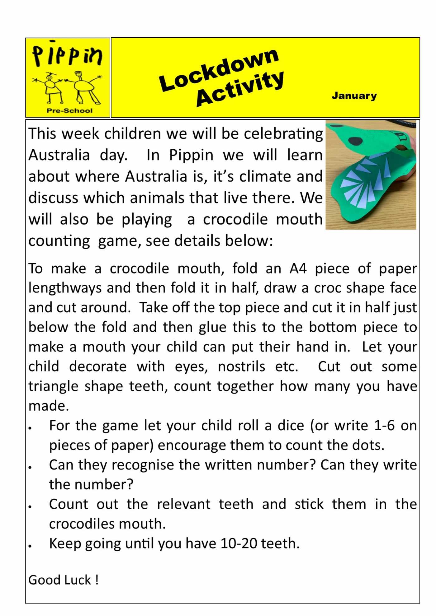 News - Pippin Pre-School