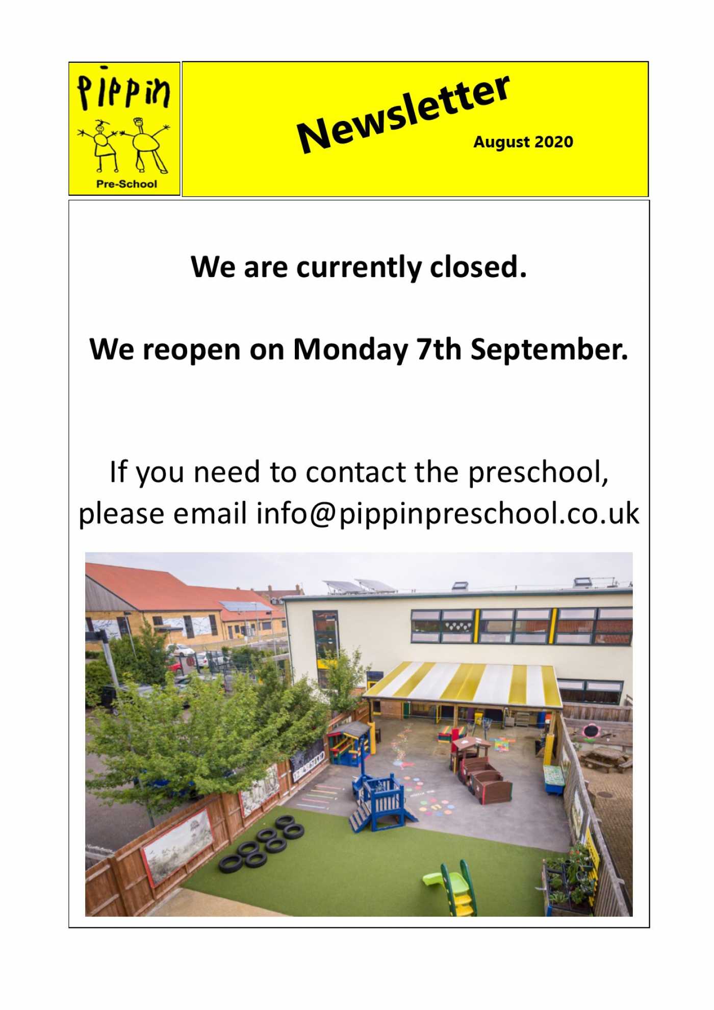 News - Pippin Pre-School